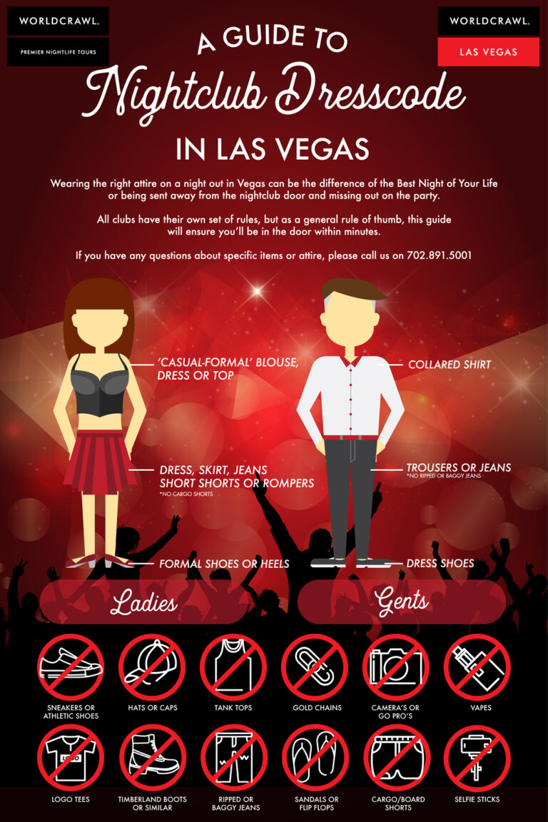 What is Las Vegas Nightclub Dress Code – VegasCrawl.com - Las Vegas ...